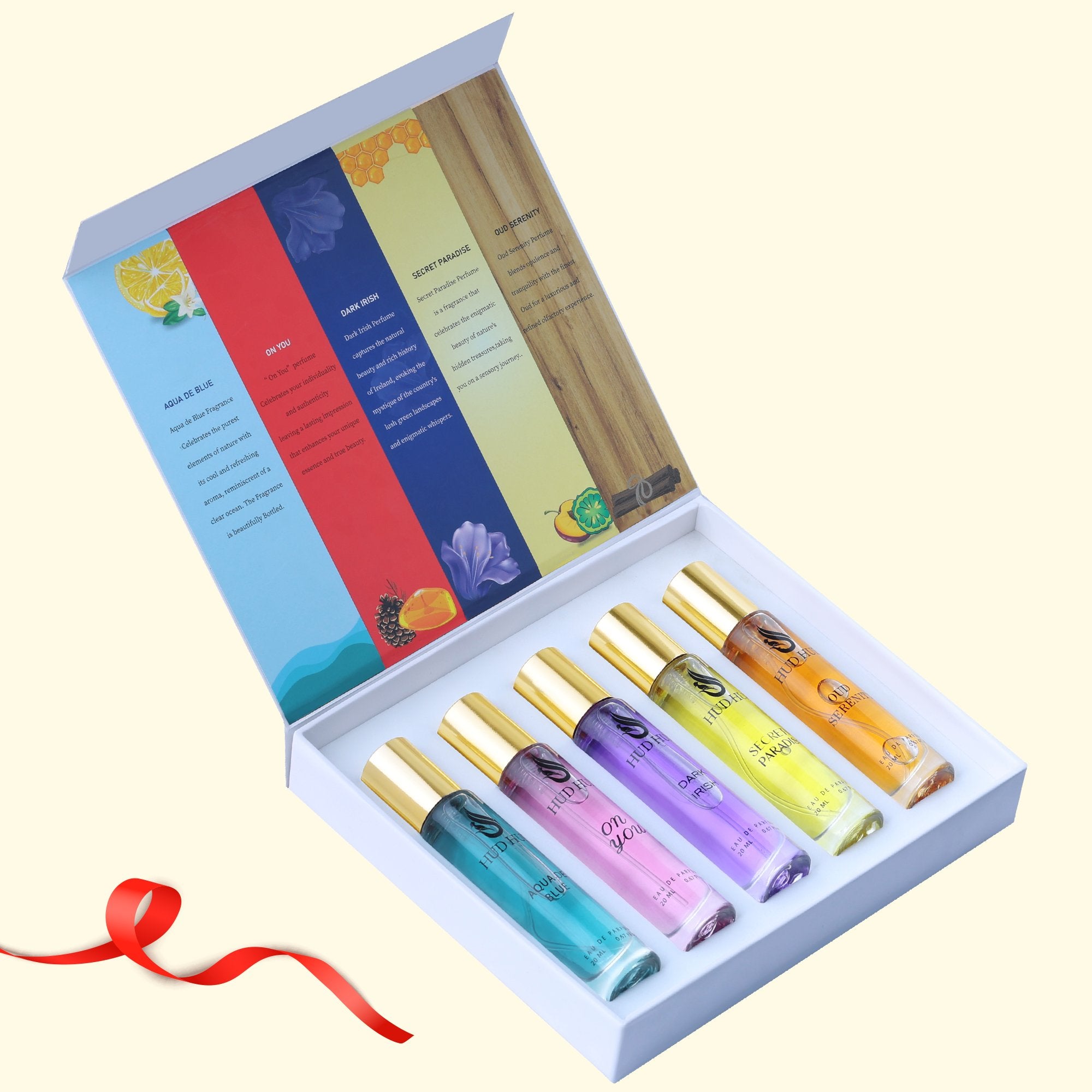 Luxury Perfume Gift Set (5 x 20ml) – HUDHUD Fragrance