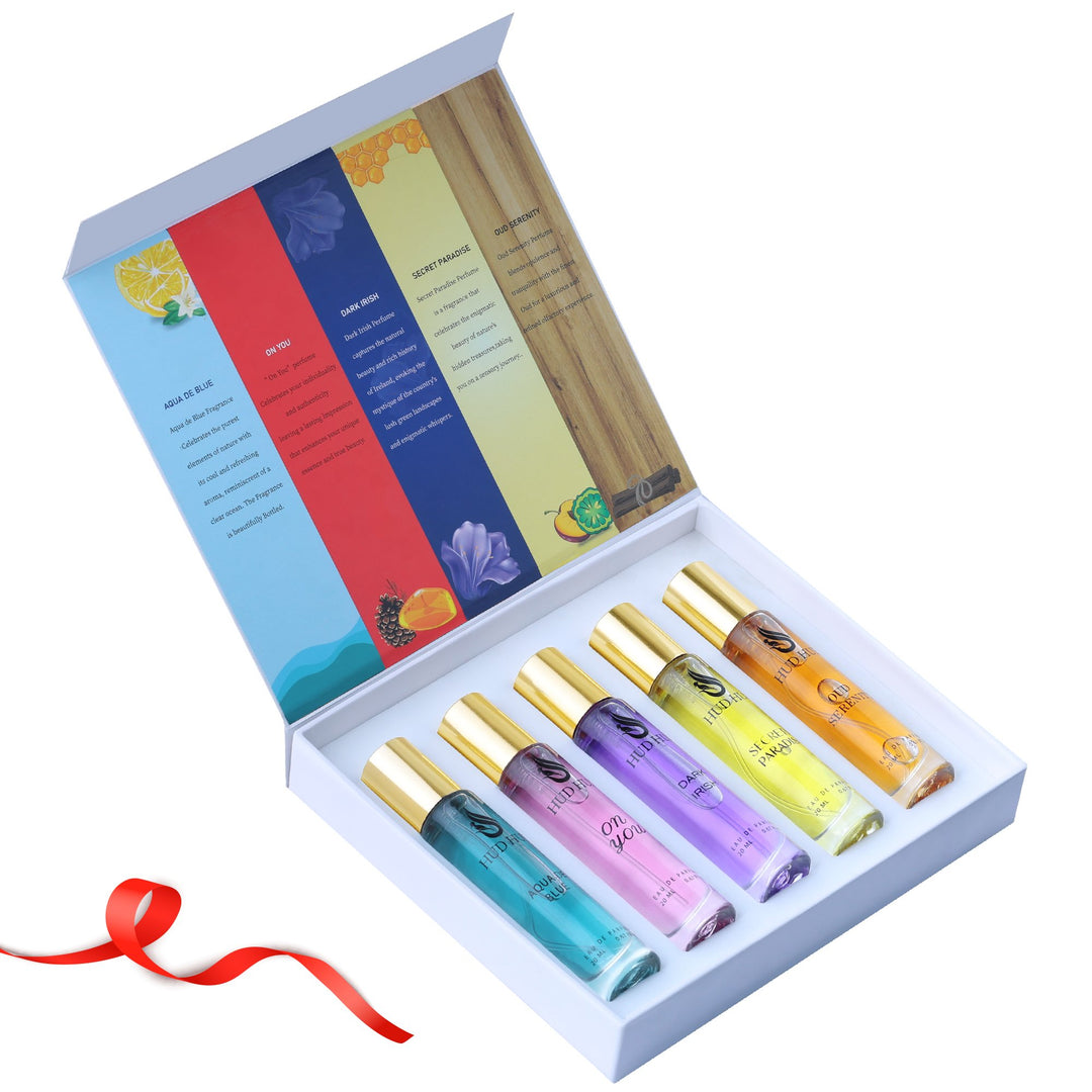 Luxury Perfume Gift Set (5 x 20ml) – HUDHUD Fragrance